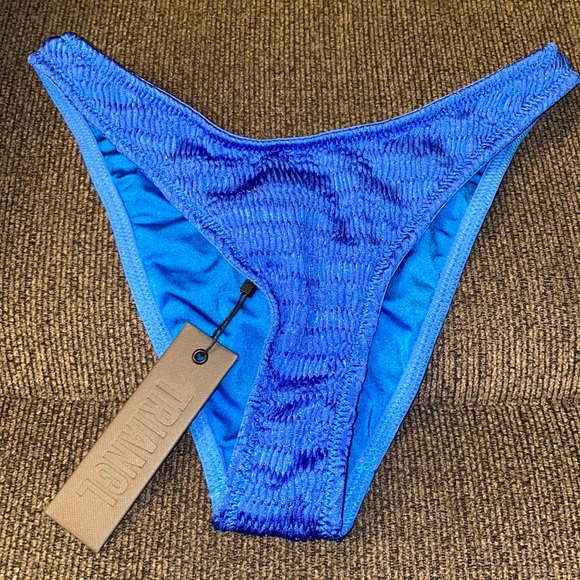 triangl swimwear | Swim | Blue Cheeky Coverage Bathing Suits Bottom ...